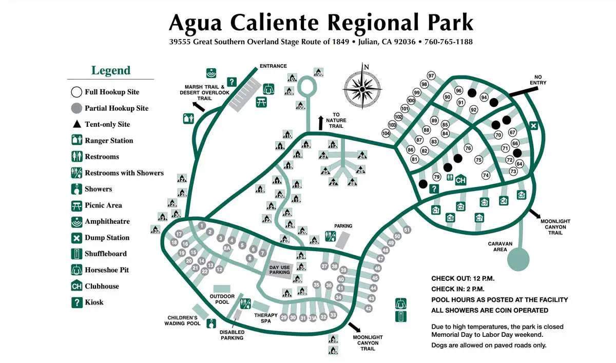 Agua Caliente Campground - Anza-Borrego | Outdoor SoCal