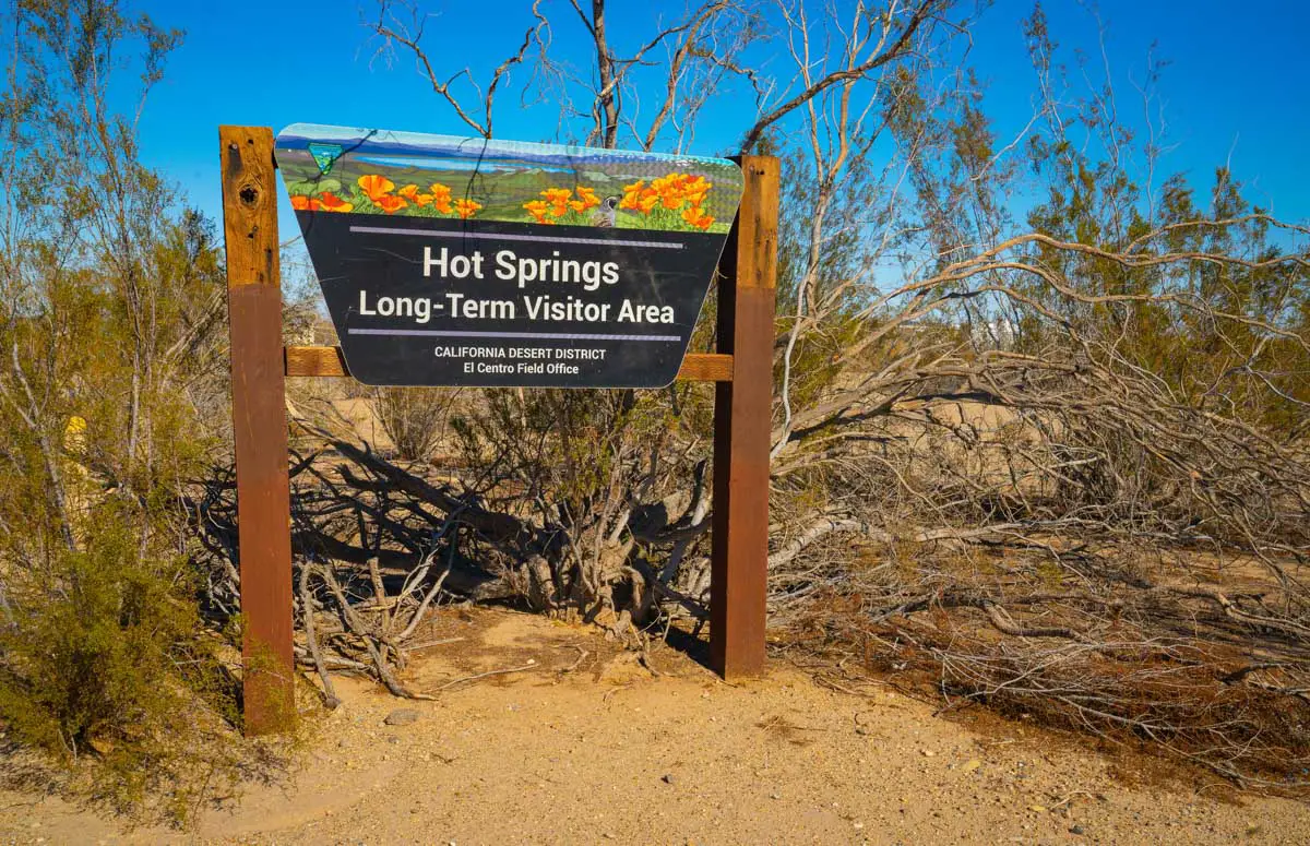 Hot Springs Long Term Visitor Area | Outdoor SoCal